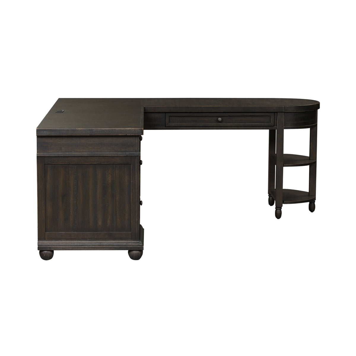 Harvest Home 879-HO-LSD L Shaped Desk Set – Bayview Furniture